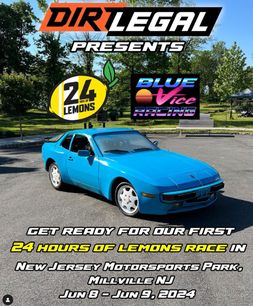 Dirt Legal Sponsors Team in 24 Hours of Lemons Race at New Jersey ...